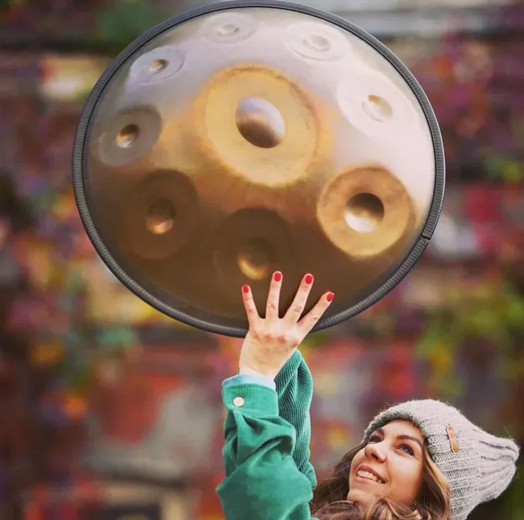 Handpans in D Kurd in Stainless Steel: High Quality Handpans