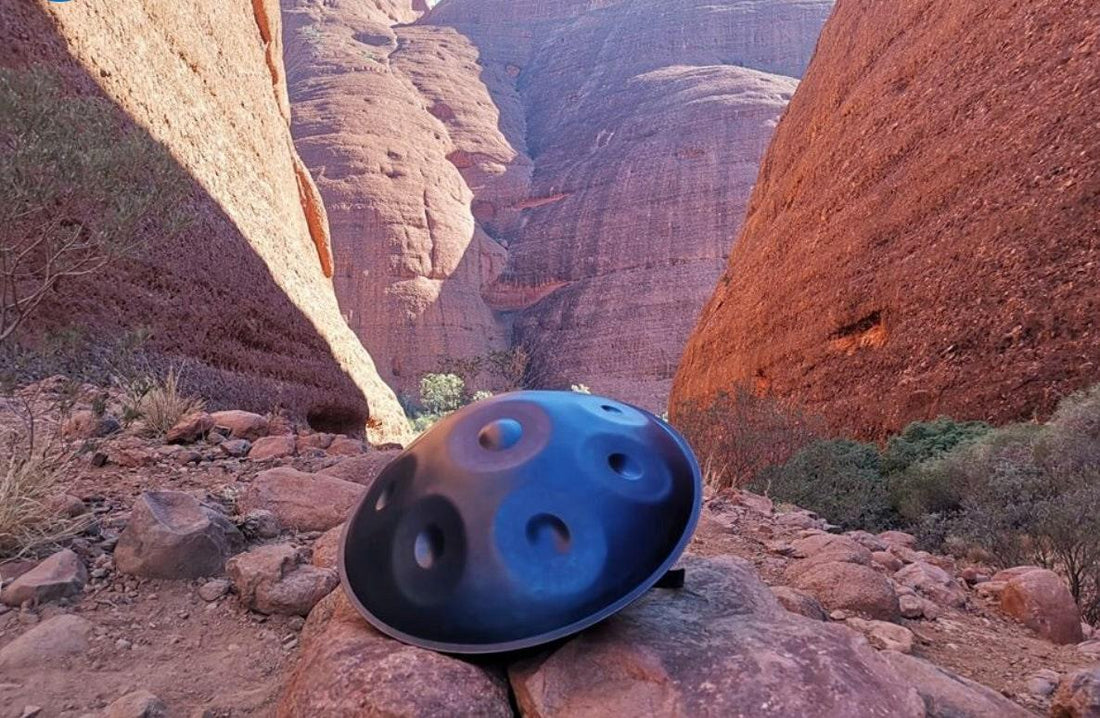 BLUE | 9 Note Handpans | Generation 3 - The Busking Handpan Series ...